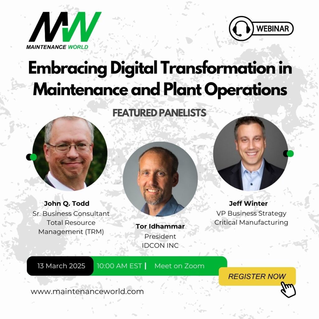 Maintenance World | Useful Reliability and Maintenance Resources